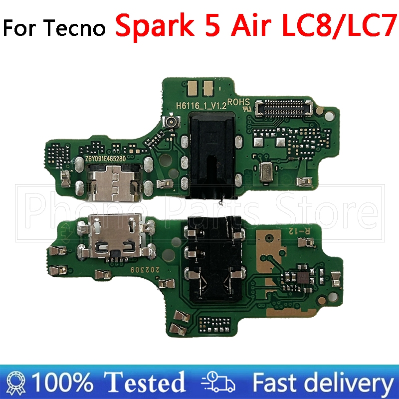 For Tecno Spark 5 Air LC8/LC7 USB Charging Port Connector Board Flex ...