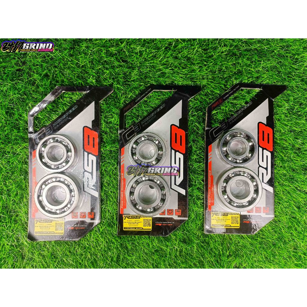 RS8 TAIWAN SPEED FACTORY C3 CRANKSHAFT BEARING YAMAHA NMAX / AEROX MADE ...