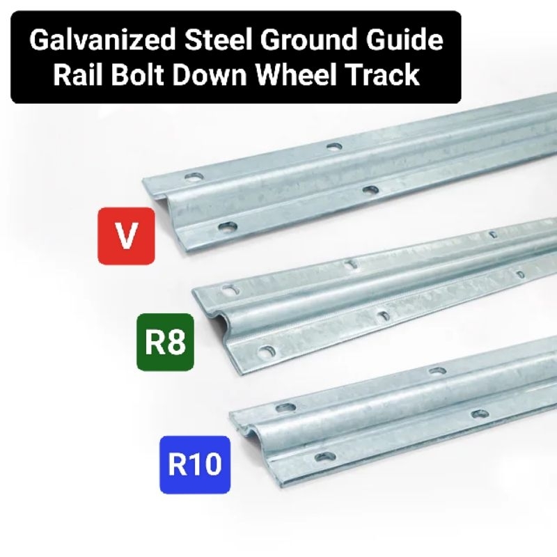 maxville.ph Sliding Gate Galvanized Ground Guide Rail Bolt Down Wheel ...