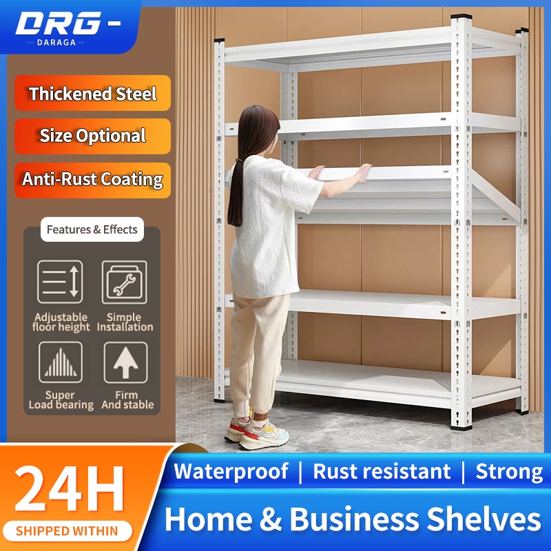 DRG-Triangular Steel Shelf 5 Layer Rack MetalARack Steel Storage ...