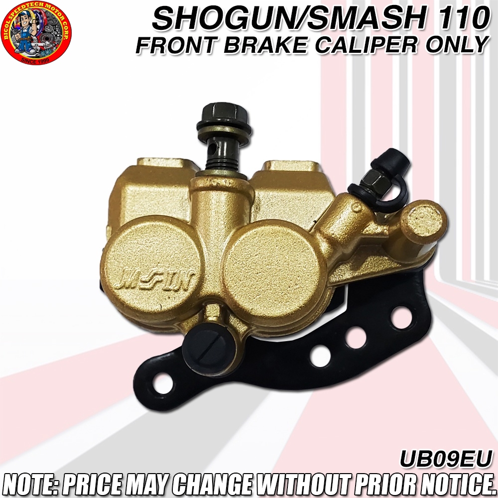 SHOGUN/SMASH 110 FRONT BRAKE CALIPER ONLY (UB09EU) | Shopee Philippines