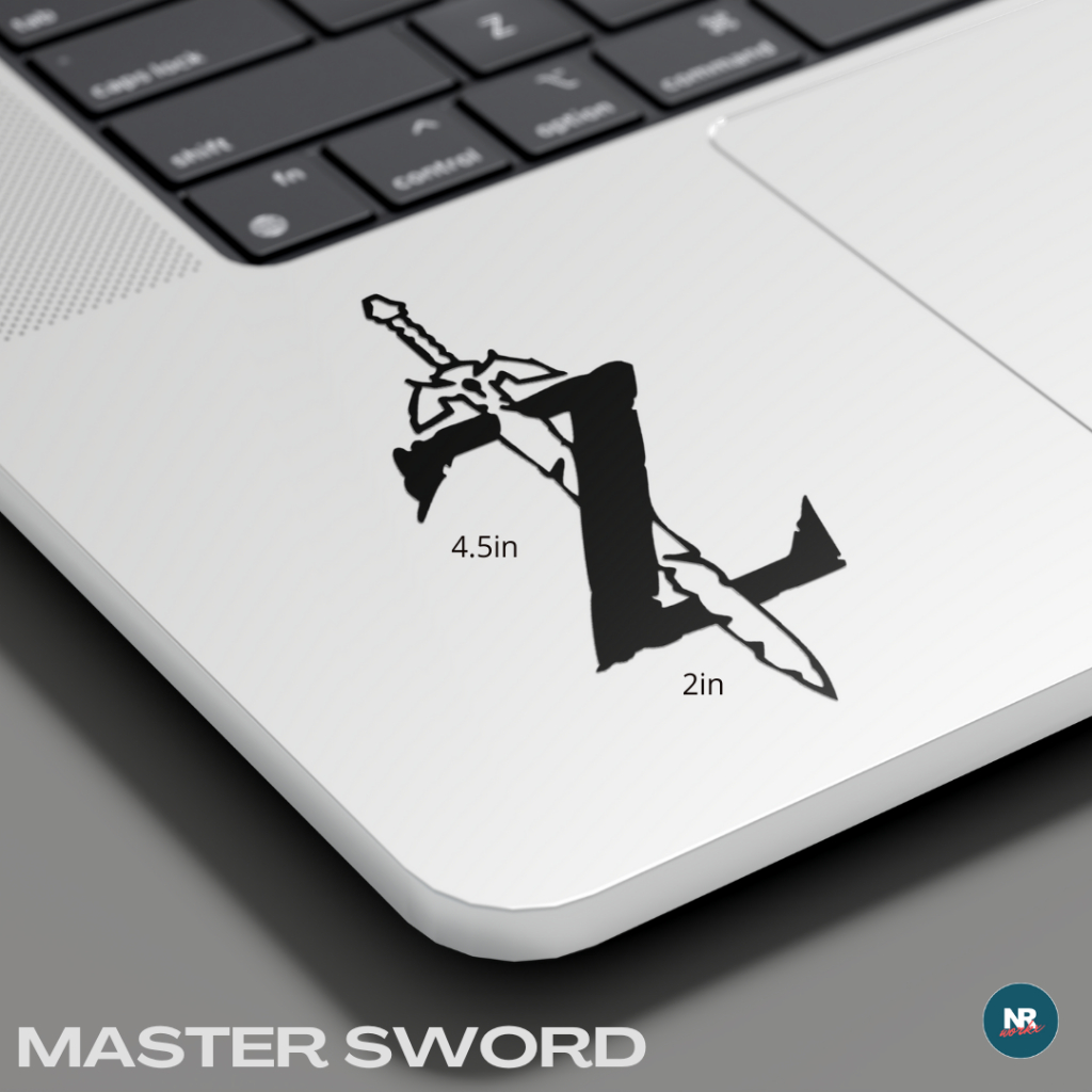Master Sword The Legend of Zelda Link Vinyl Decal Gaming Sticker ...