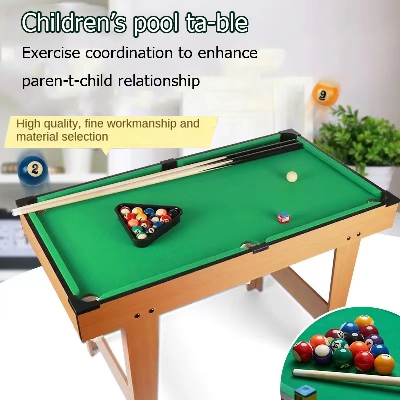 New 36x20 Inches Mini Billiard Table For Kids Wooden Tabletop Pool ...