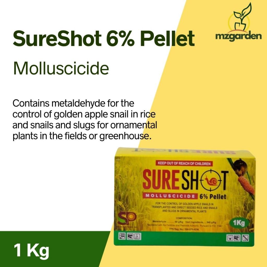 S&P SureShot 6% Pellet Molluscicide 1Kg | Shopee Philippines