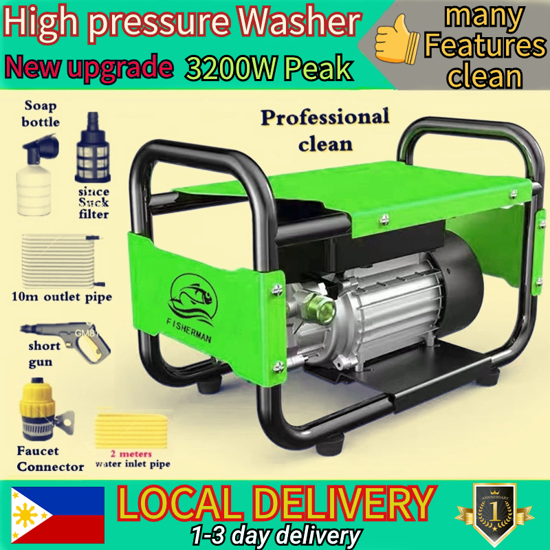 High 3200W pressure washer Portable Car High Washer washing Machine ...