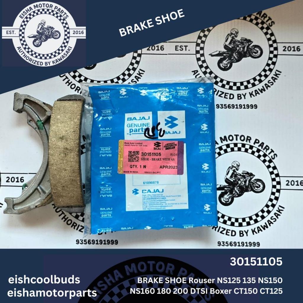 BRAKE SHOE Rouser 135, 180, 200, CT150, NS150, NS160 Genuine 30151105 ...