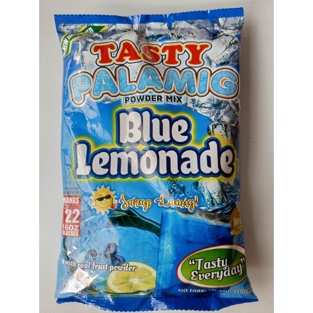 BLUE LEMONADE TASTY PALAMIG JUICE POWDER 500g | Shopee Philippines