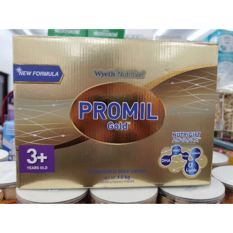 PROMIL GOLD FOUR Powdered Milk Drink for Over 3 years Old Box 1.8kg ...