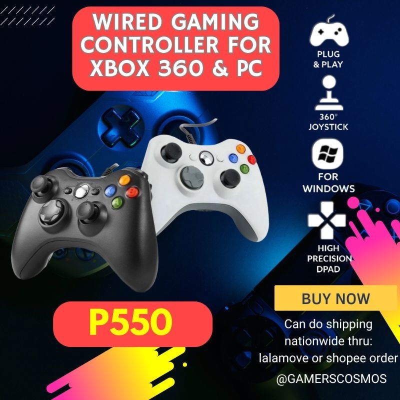 Wireless/wired Gamepad Controller for PC Mobile Android | Shopee ...