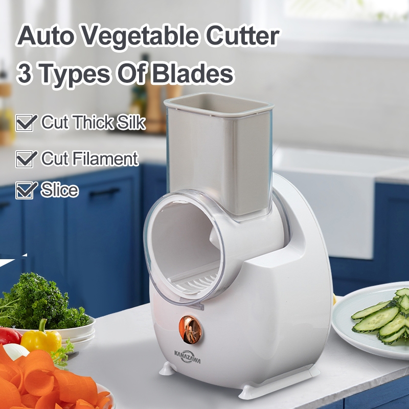 KANAZAWA Multifunctional Vegetable Cutter Electric Fully Auto | Shopee ...