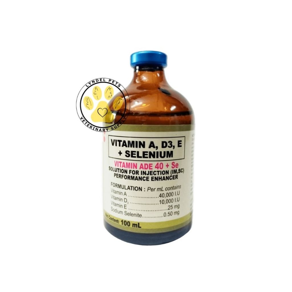 NUTRIVET Vitamin ADE 40 + Selenium Performance Enhancer (100 ml) FOR ...