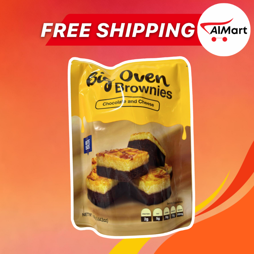 BIG OVEN BROWNIES CHOCO & CHEESE (180 GRAMS) | Shopee Philippines