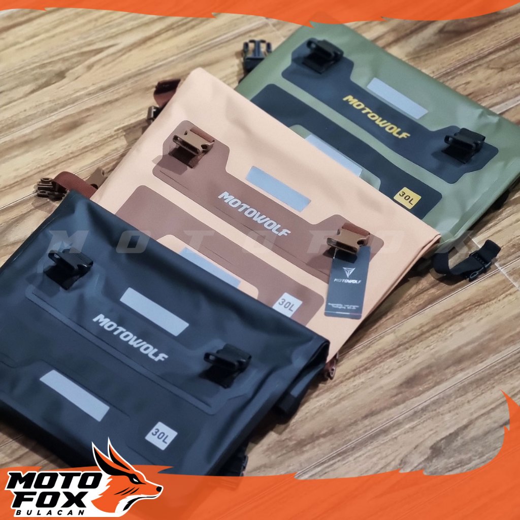 MOTOWOLF Saddle / Side Pannier Waterproof Bags | Shopee Philippines