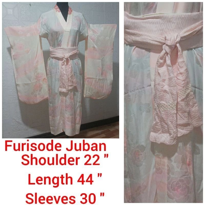 Juban Kimono Underwear with belt Japan Surplus | Shopee Philippines