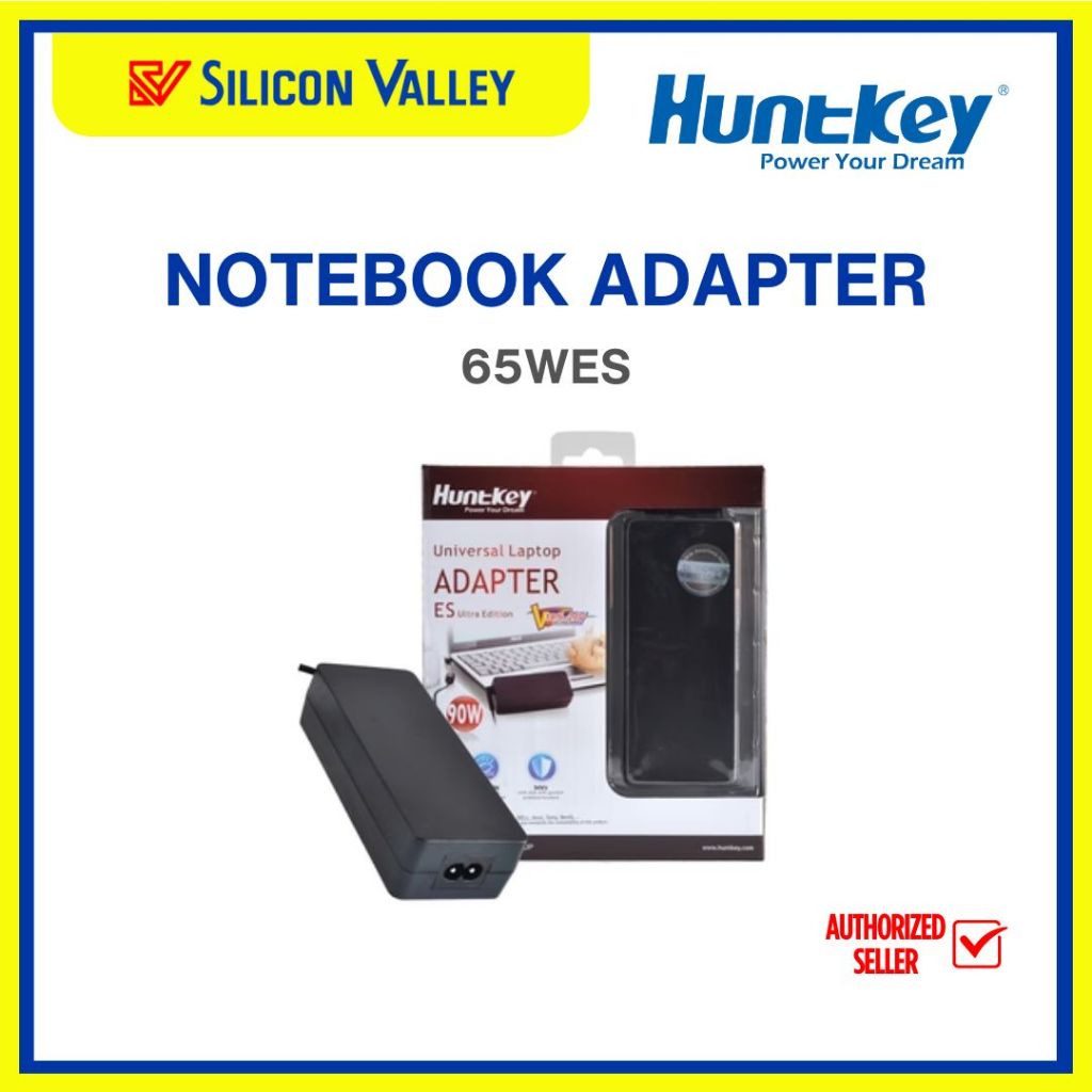 Huntkey 65W ES Ultra Edition laptop power adaptor | Shopee Philippines