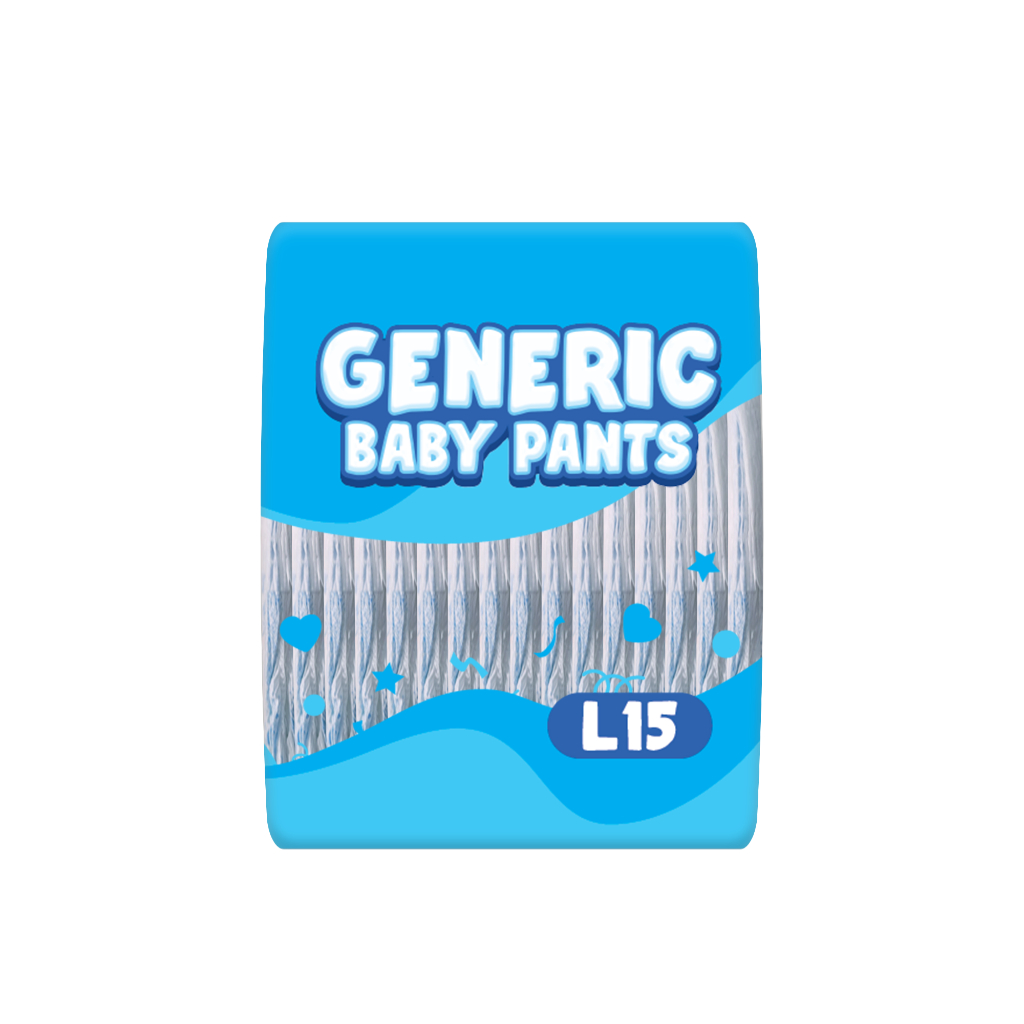 Generic Baby Diaper Pants Large 15s | Shopee Philippines