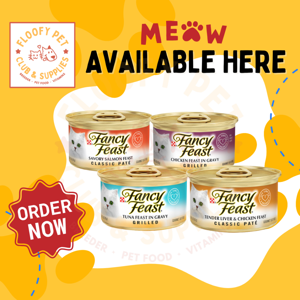 Fancy Feast Wet Cat Food (85g) | Shopee Philippines