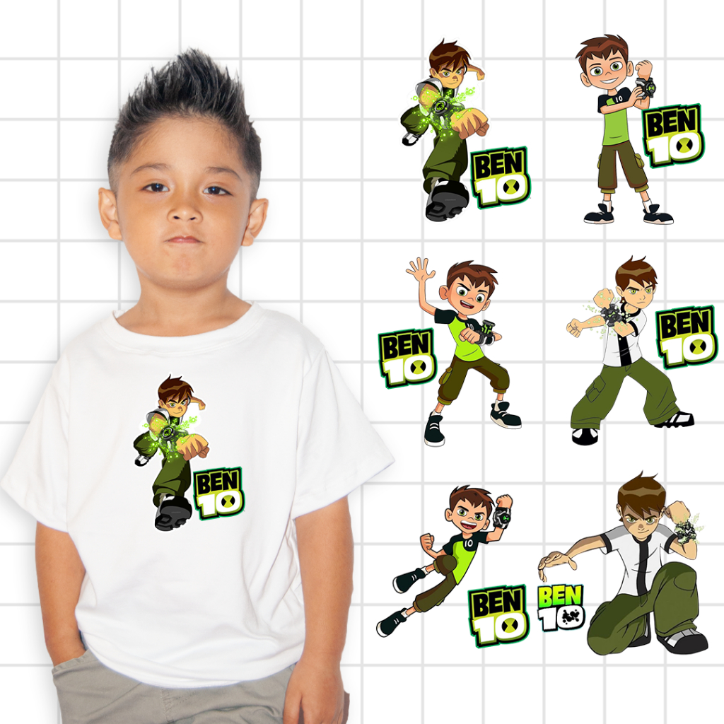 Kiddie clo kids tshirt for boys assorted sublimation print BEN10 0-12 ...