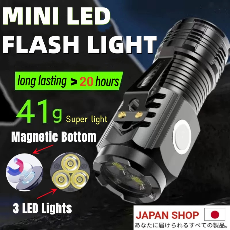 HOT LED flashlight rechargeable MINI LED Flashlight waterproof ...
