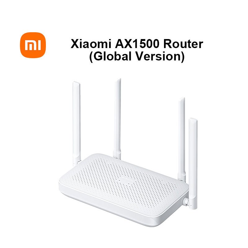 Xiaomi Router AX1500 2.4/5GHz WiFi 6 1500Mbps Mesh System Workwith Mi ...