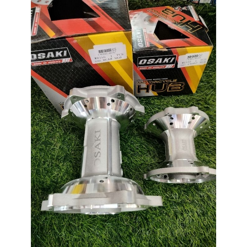 Osaki Wr155 hub front & Rear ( Mirror finish ) | Shopee Philippines