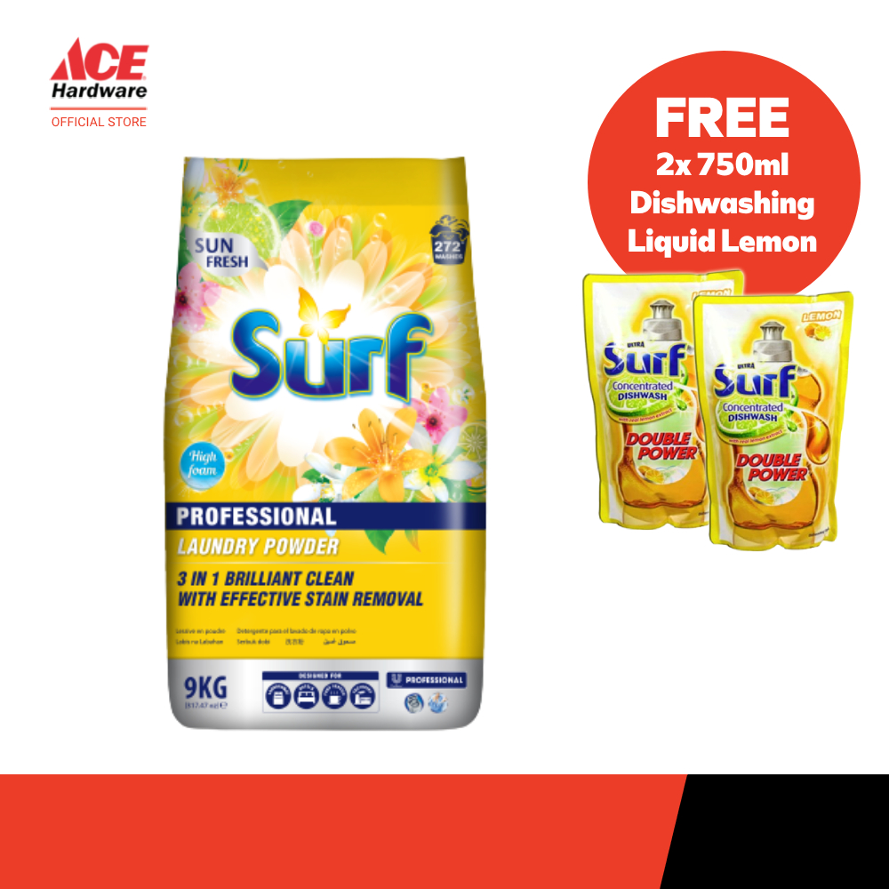 SURF SUN FRESH 9KG LAUNDRY POWDER | Shopee Philippines