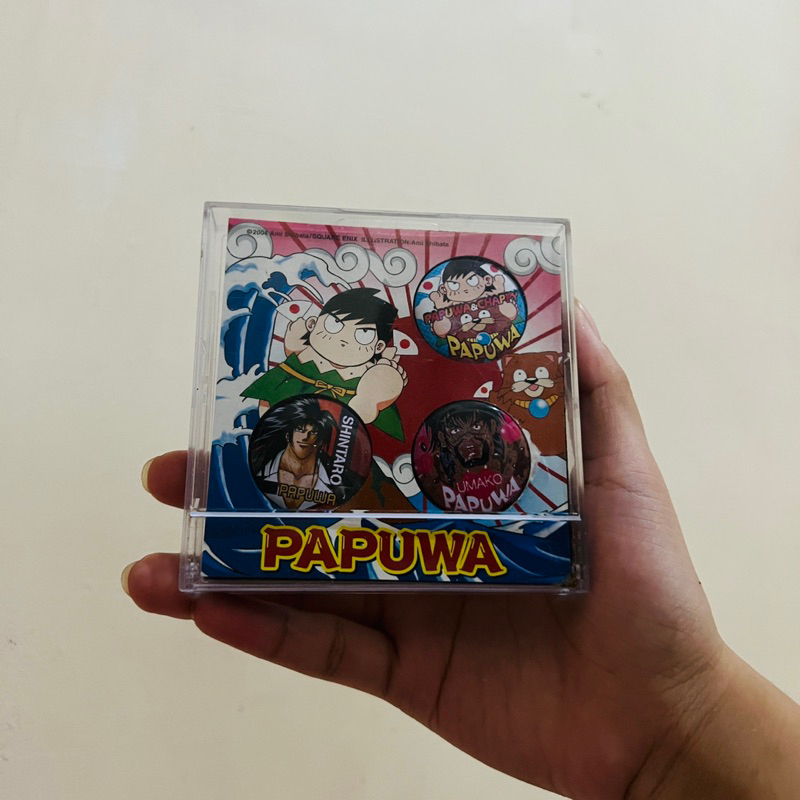 PIN SQUARE ENIX AMI SHIBATA UMAKO SHINTARO CHAPPY PAPUWA (Authentic ...