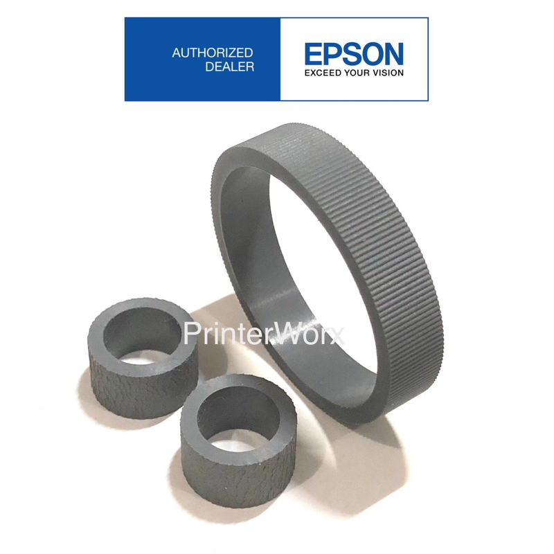 Epson Duplex Rubber Feeder Pickup Roller Set M2140 L6170 L6190 WF-2860 ...