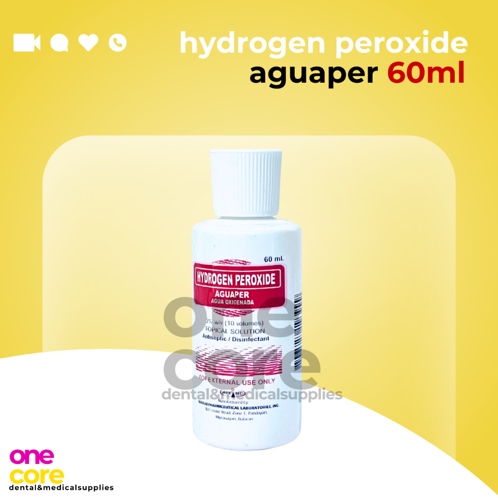 Aguaper Hydrogen Peroxide 3%w/v 10 Volume | Shopee Philippines