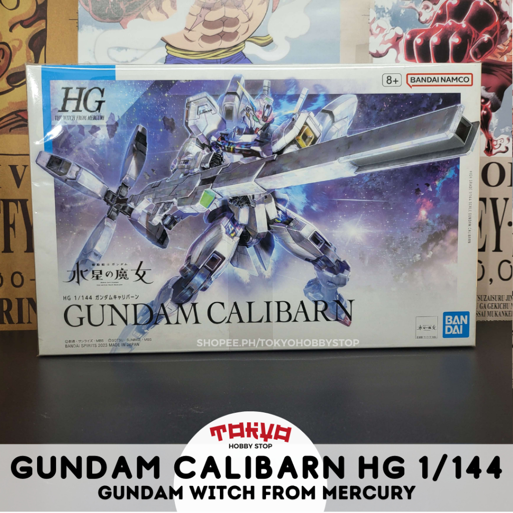 Gundam Calibarn HG 1/144 - Gundam Witch from Mercury (Bandai GUNPLA ...