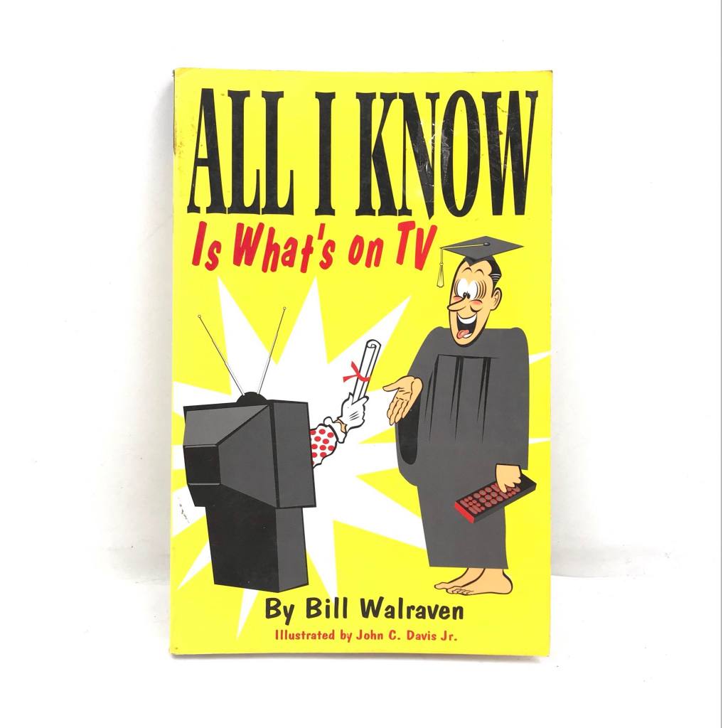 All I Know Is What's On TV Book (Paperback) | Shopee Philippines