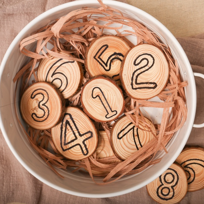 Reggio Inspired Natural Unfinished Wooden Counters | Shopee Philippines