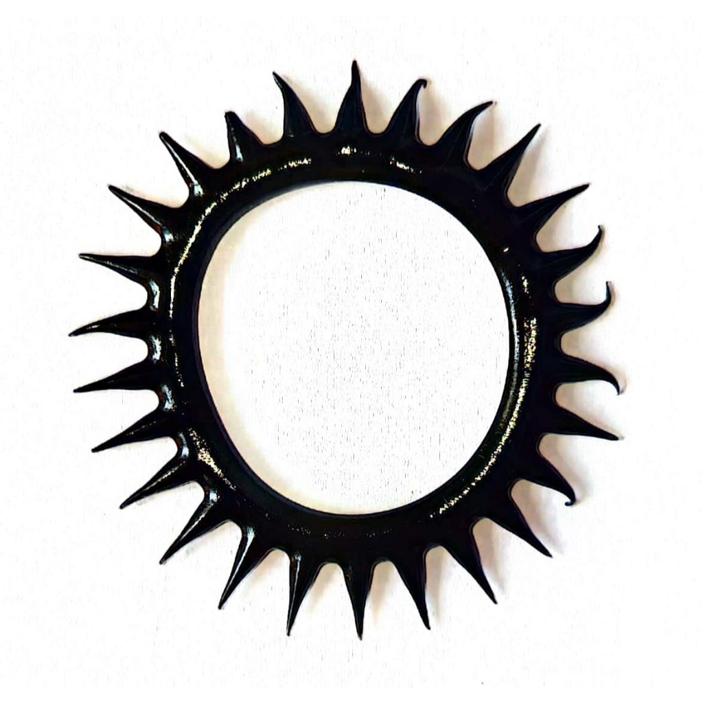 Black Silicone Spiky Rambutan Ring Men Adult Ring LOWEST PRICE SALE ...