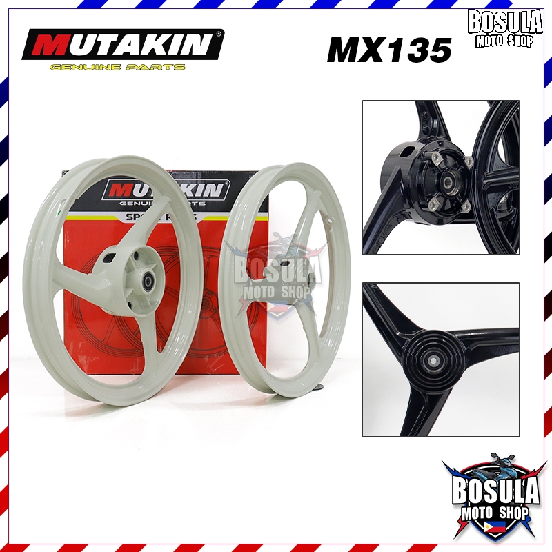 MUTAKIN Mags Rims 3 Spoke Sniper135 5S MX135 Front Disc Rear Disc 1.4*1 ...