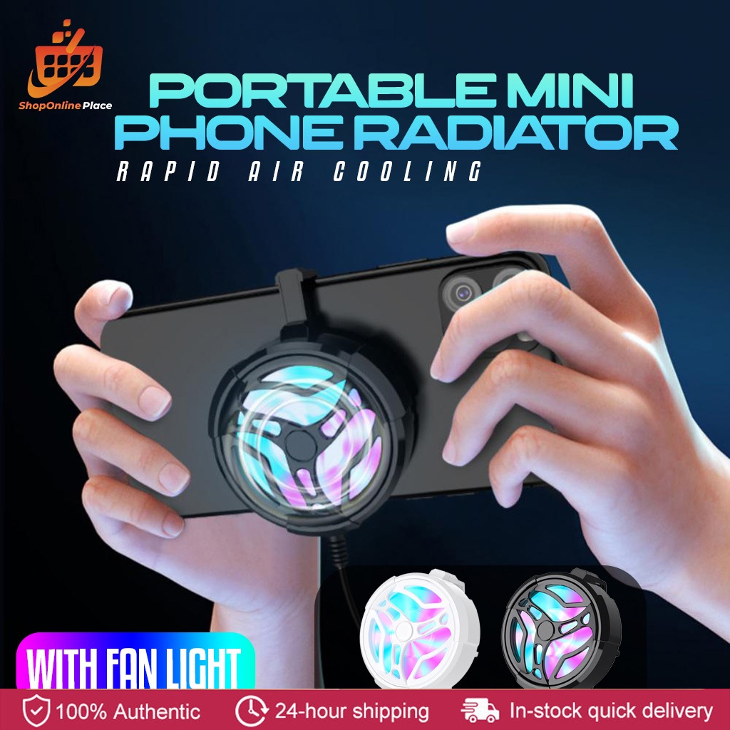 Ready Stock Universal Phone Cooler Forgaming Cellphone Cooler Fast ...
