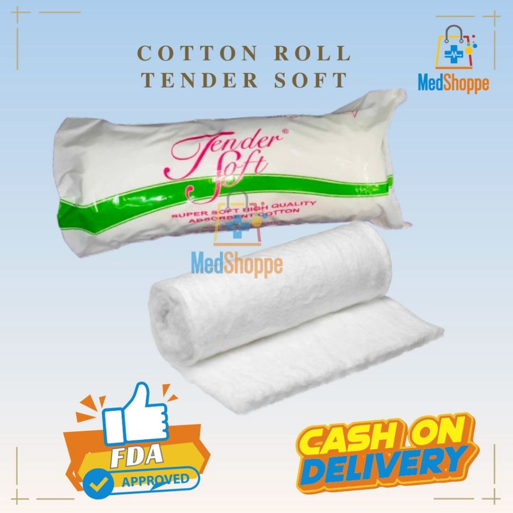 COTTON ROLL TENDER SOFT 400g | Shopee Philippines