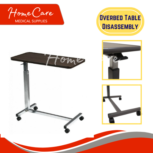 Overbed Table - Disassembly (RANDOM COLOR) Topcare | Shopee Philippines