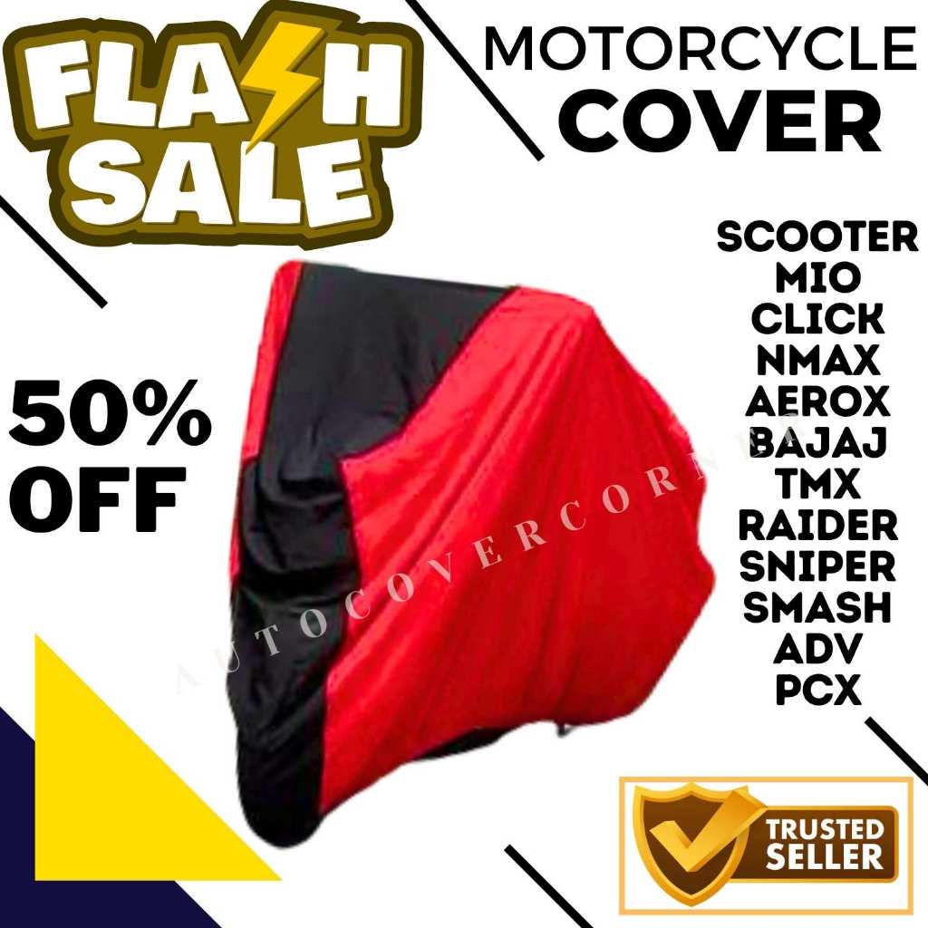 MOTOR COVER SNIPER RAIDER MIO TMX BAJAJ SMASH XRM MIO GEAR DUST PROOF ...