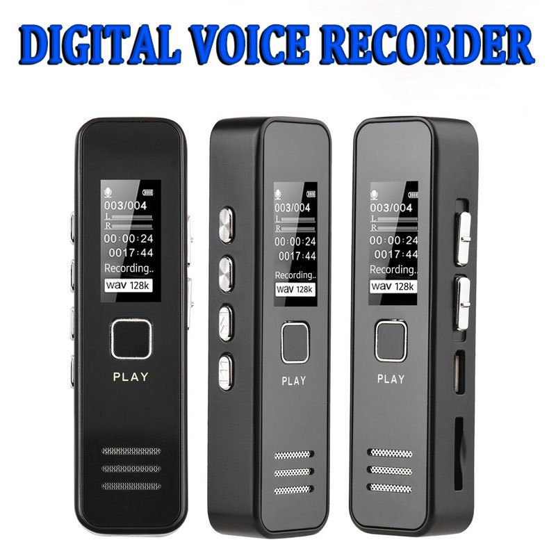 Digital Voice Recorder32GB digital audio recorder with long-lasting ...