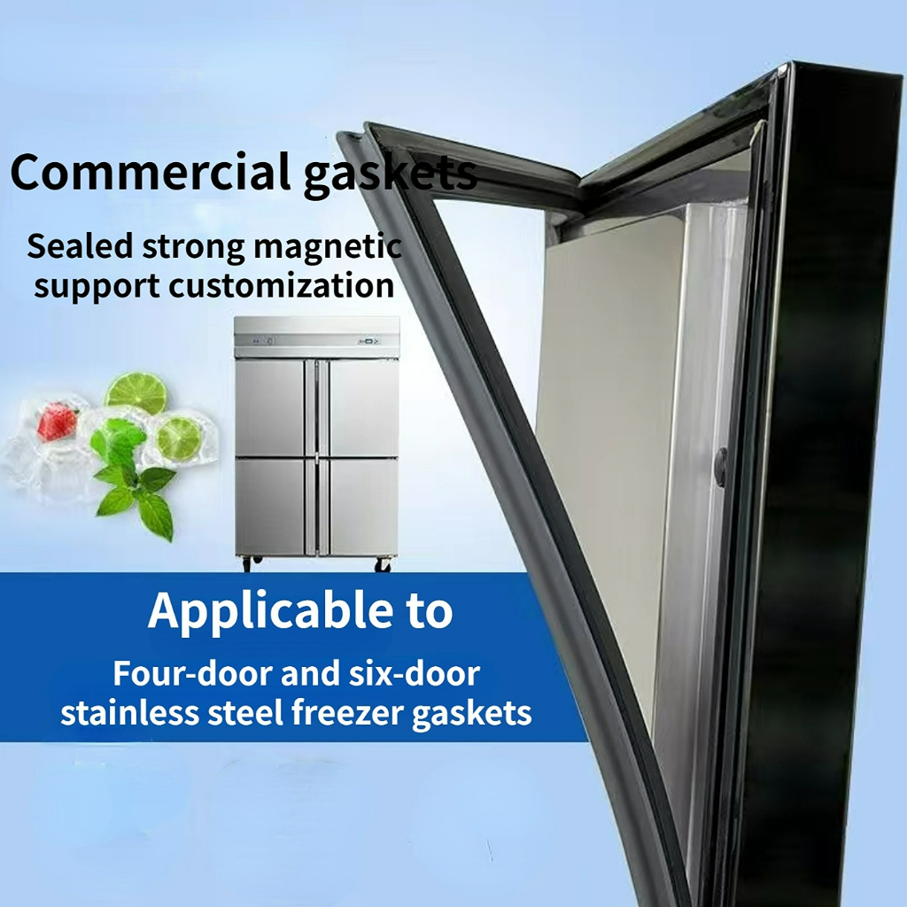 Commercial gaskets: two-door, four-door, six-door, freezer doors ...