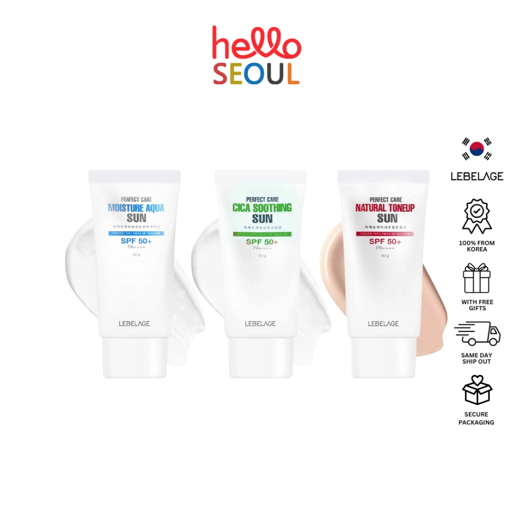 LEBELAGE Perfect Care Sunscreen SPF50+ PA+++ 50g (3 Options) | Shopee ...