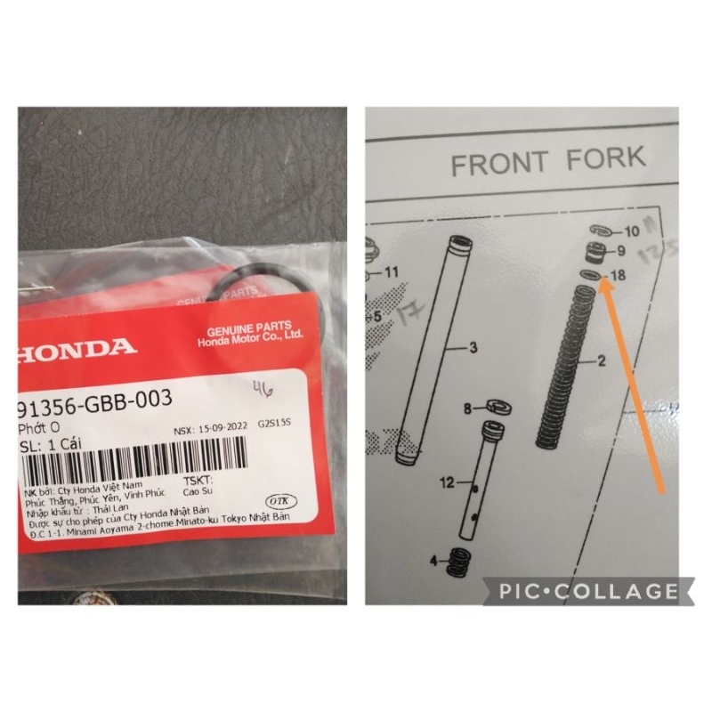 oring 91356-GBB-003 Spra Gtr, CBR150R, PCX 150,ADV 150-160 | Shopee ...