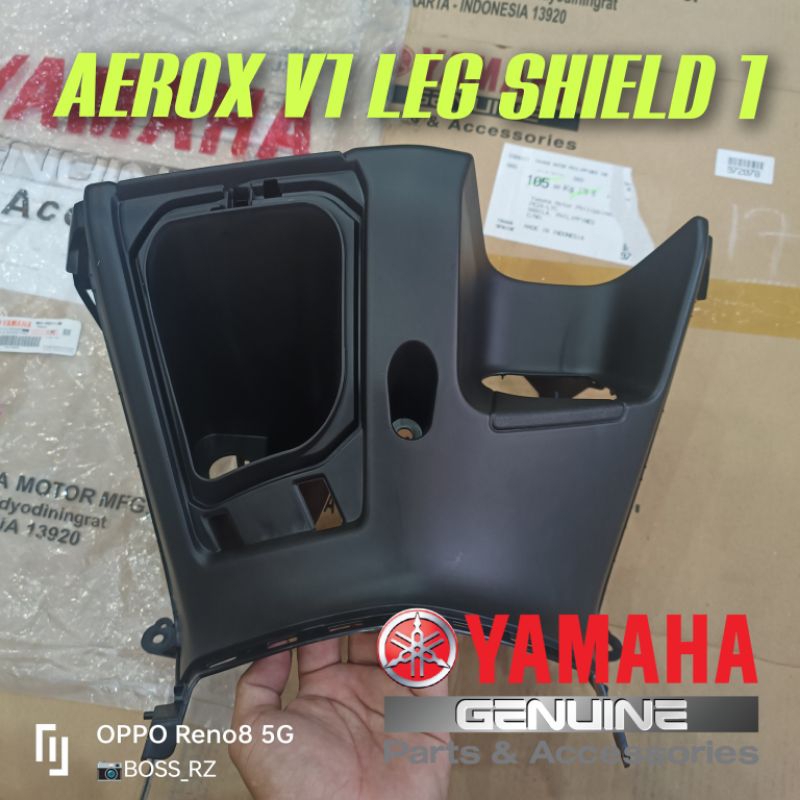 AEROX V1 LEG SHIELD 1 - YAMAHA ORIGINAL | Shopee Philippines