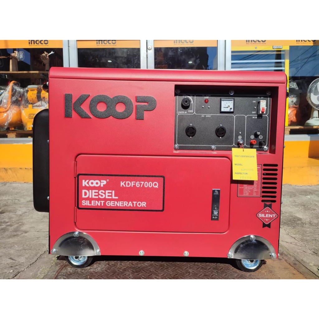 KOOP DIESEL GENERATOR SILENT TYPE | Shopee Philippines