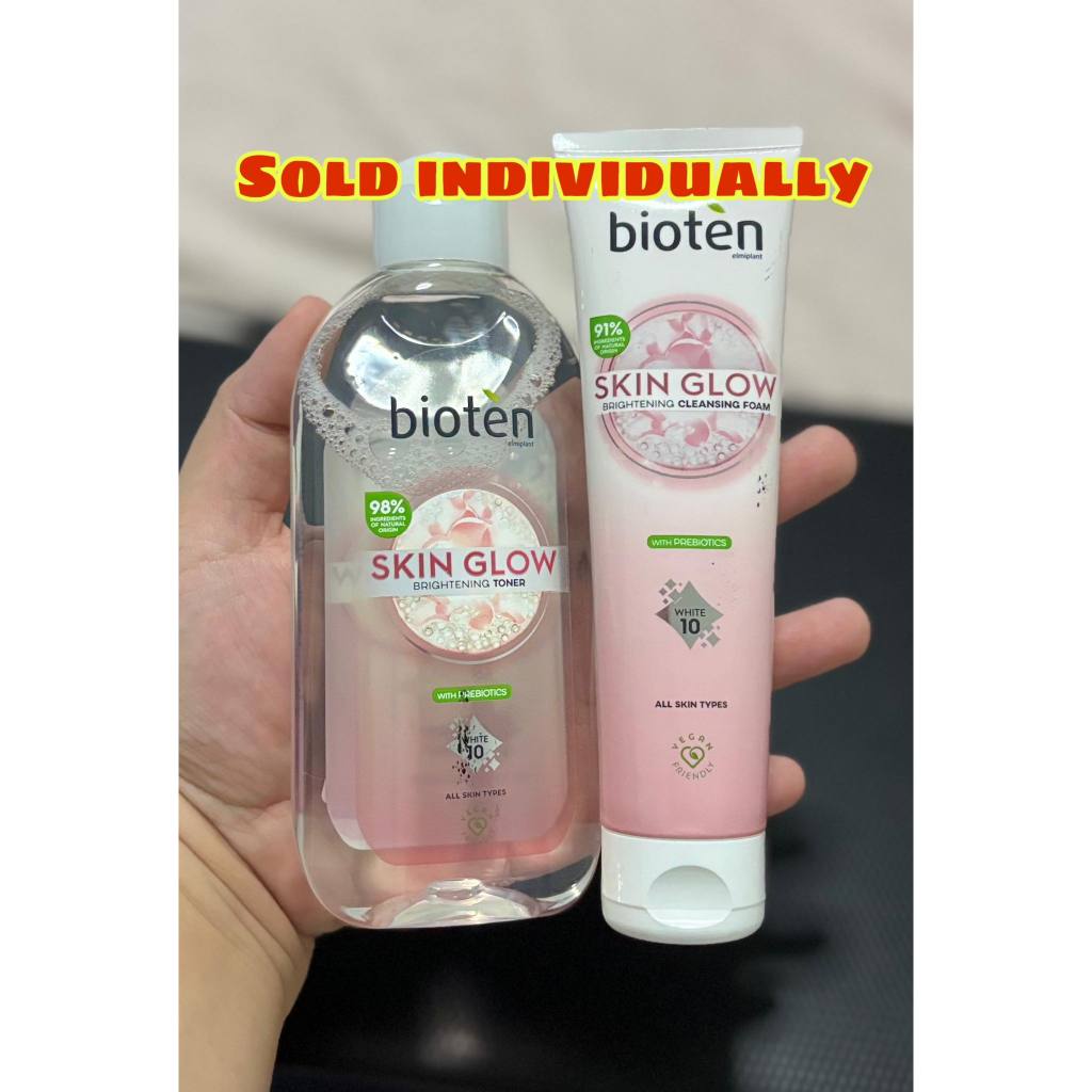BIOTEN SKIN GLOW Brightening (Cleansing Foam 100ml / Toner 200ml ...