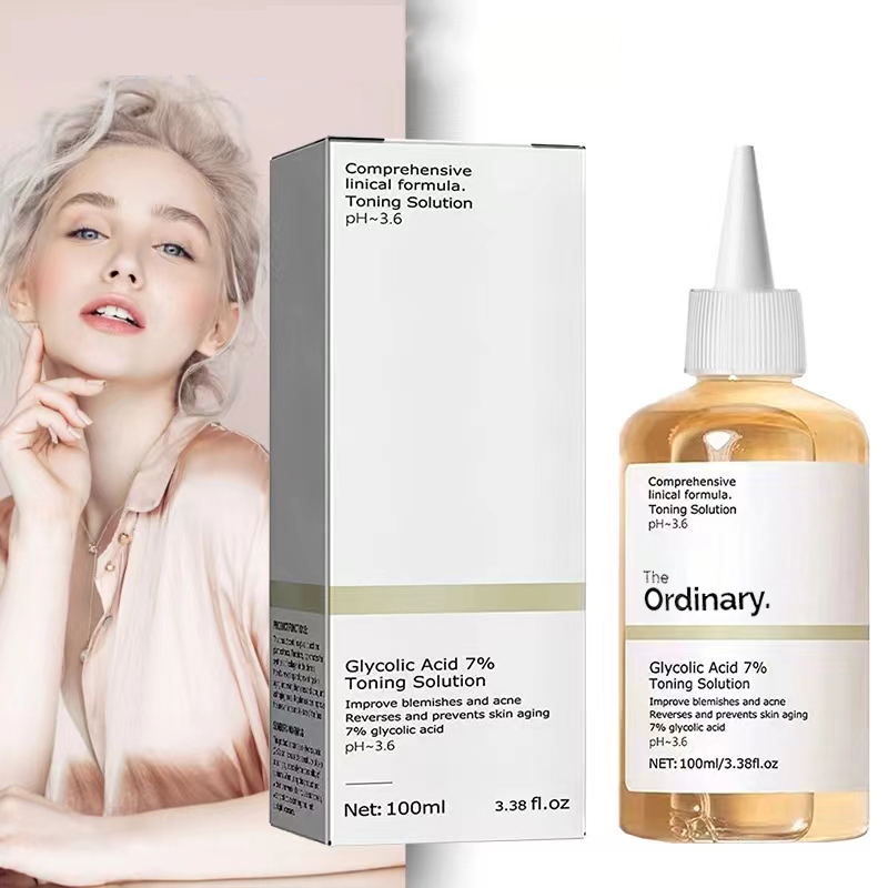 Pimple Spot Marks Remover toner The Ordinary Toner Glycolic Acid 7% ...