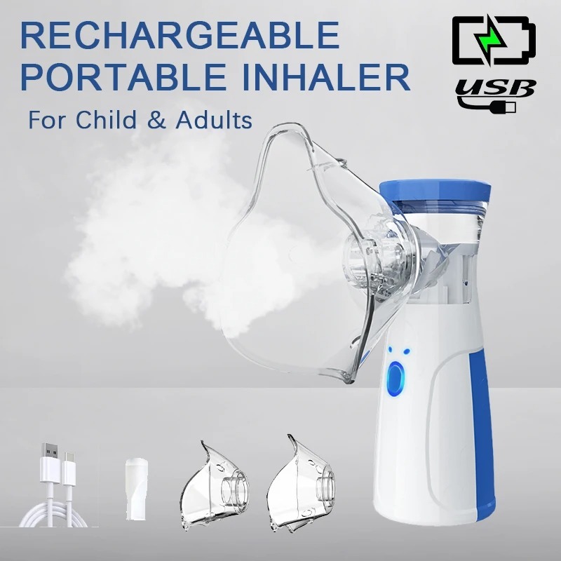 Portable Nebulizer Machine Handheld Rechargeable Preferred Nebulizer ...
