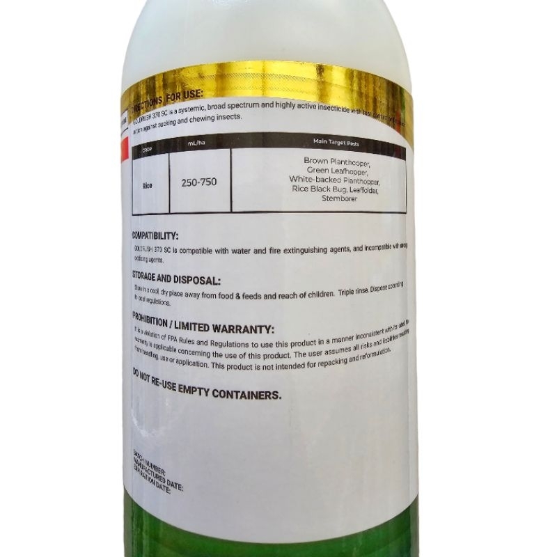 GOLD RUSH Broad Spectrum Systemic Insecticide / Pests Control - CB ...