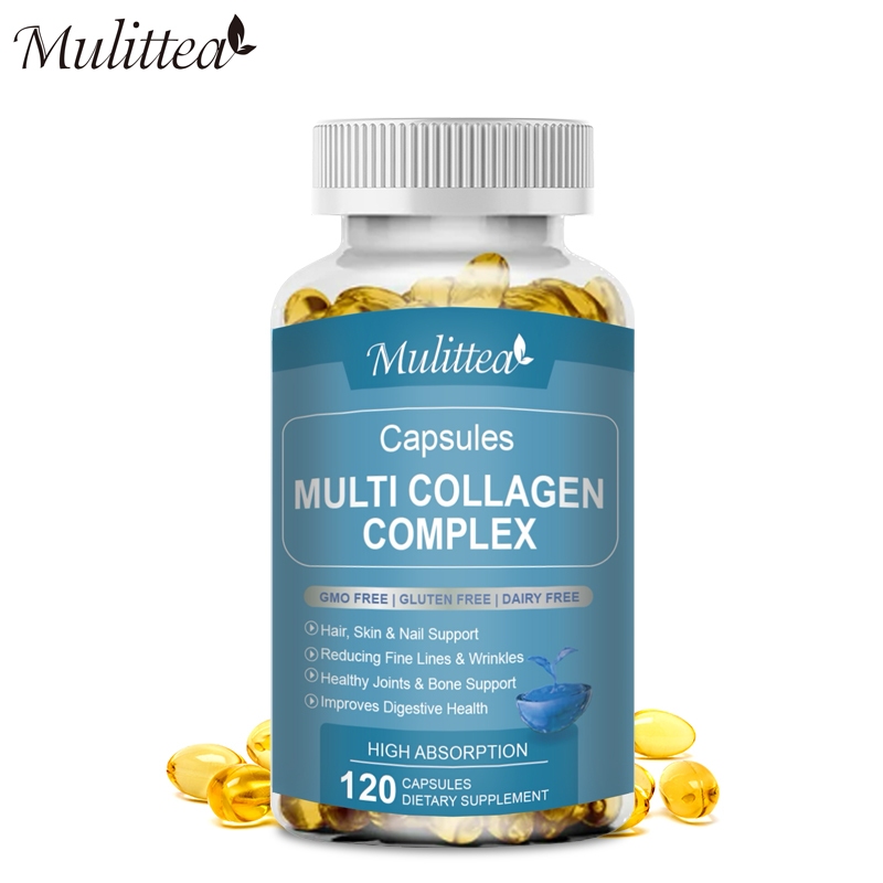Multi-Collagen Complex Capsules for Bone and Joint Support Hair Skin ...