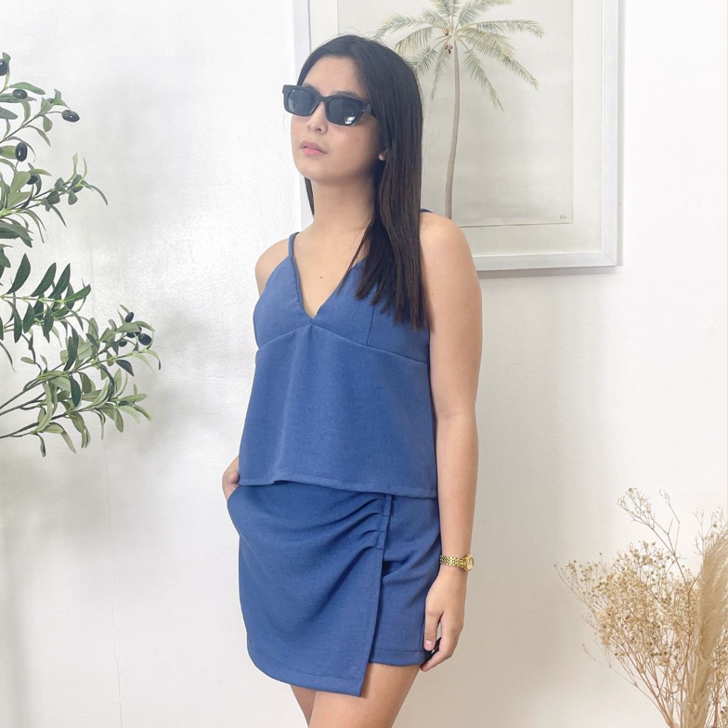 CDT NABBIE SET Terno Sleeveless (Medium to Semi Large) | Shopee Philippines